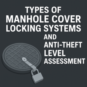 Types of Manhole Cover Locking Systems and Anti-Theft Level Assessment
